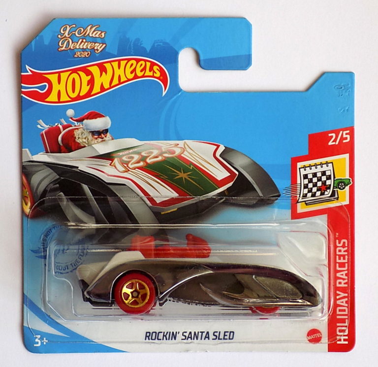 Hot Wheels Rockin' Santa Sled - GRY77- holiday racers - AutoModelShop.sk