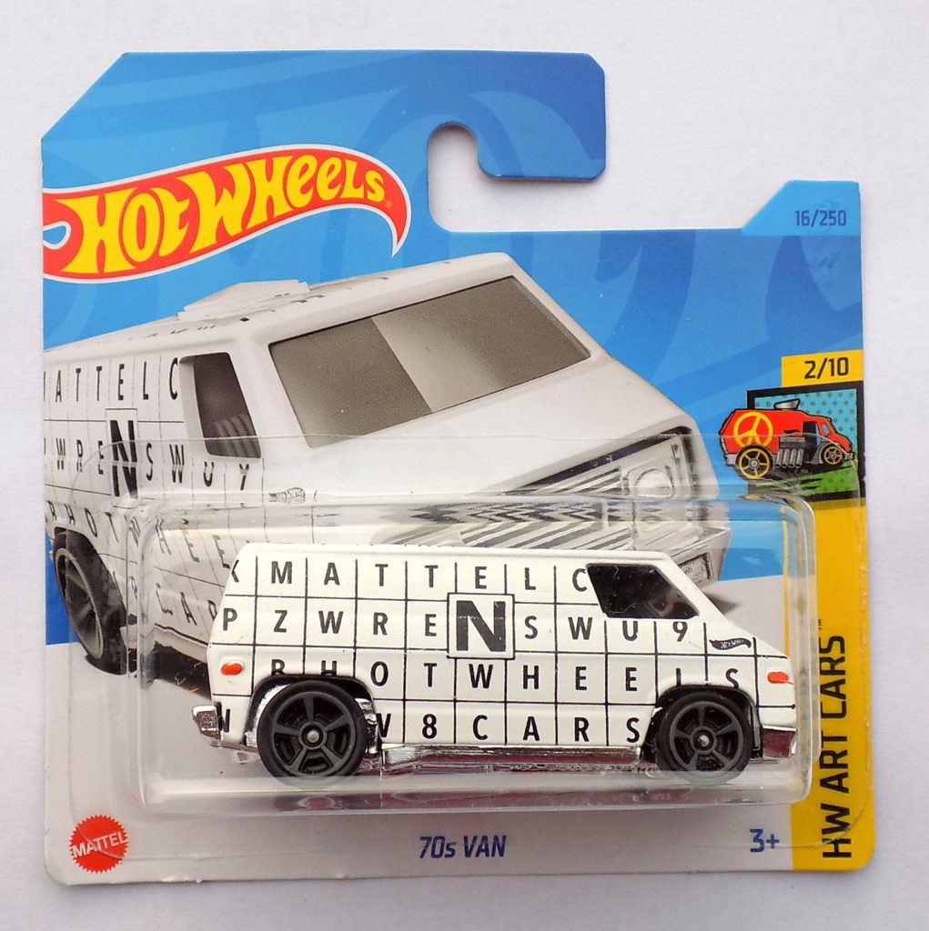 Hot Wheels 70s Van - HKH46 - hw art cars - AutoModelShop.sk